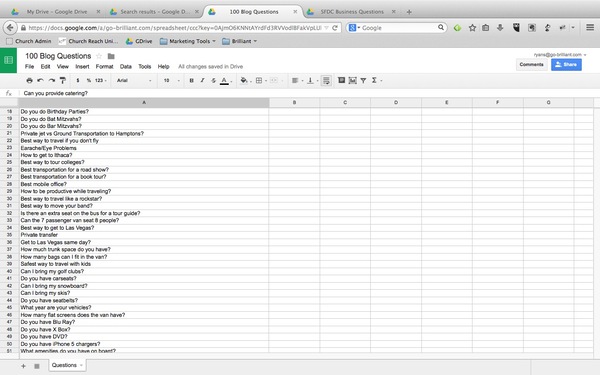 How To Come Up With 100 Amazing Content Ideas in 60 Minutes or Less