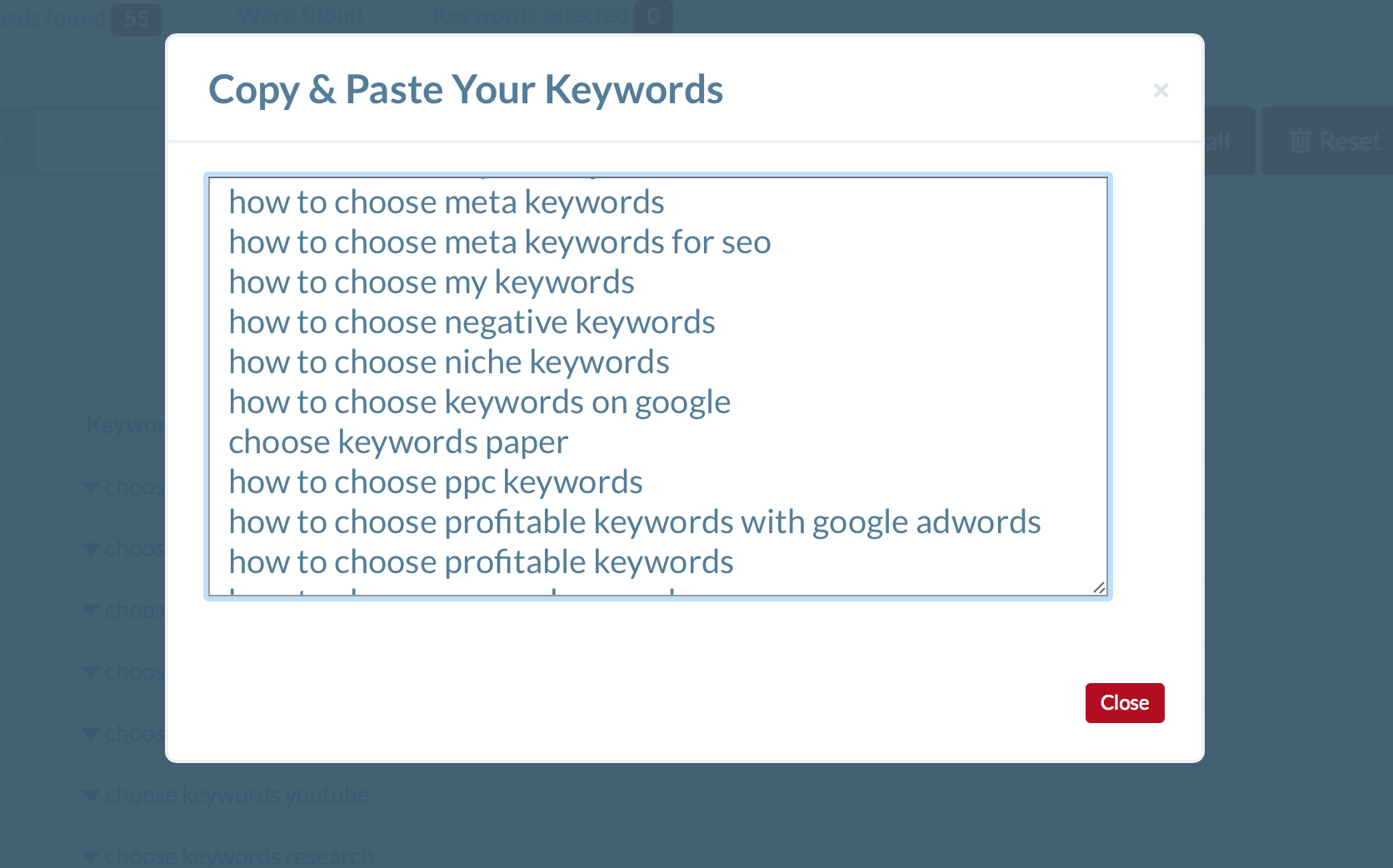 How to Choose The Right Keywords for Your SEO
